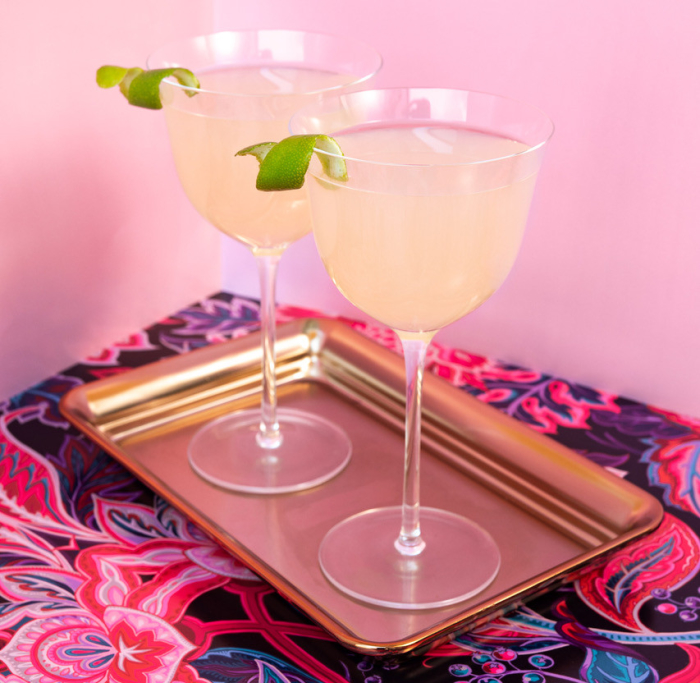 Rhubarb and Strawberry Gin Cocktails | Travel Distilled