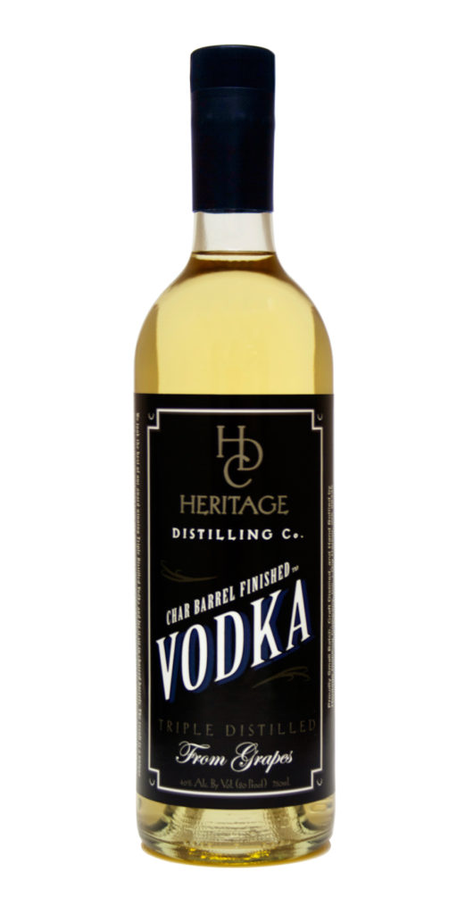 Char Barrel Finished Vodka | Travel Distilled
