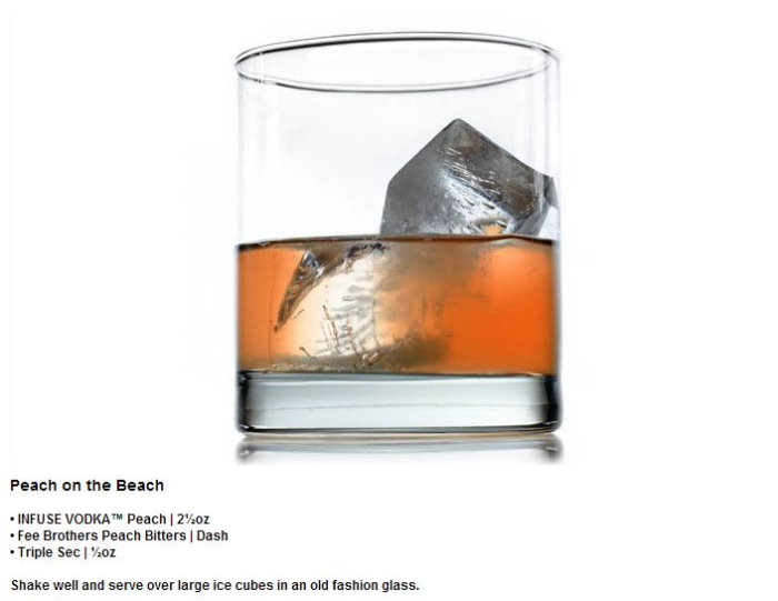 Infuse Vodka Peach Flavor Review | Travel Distilled